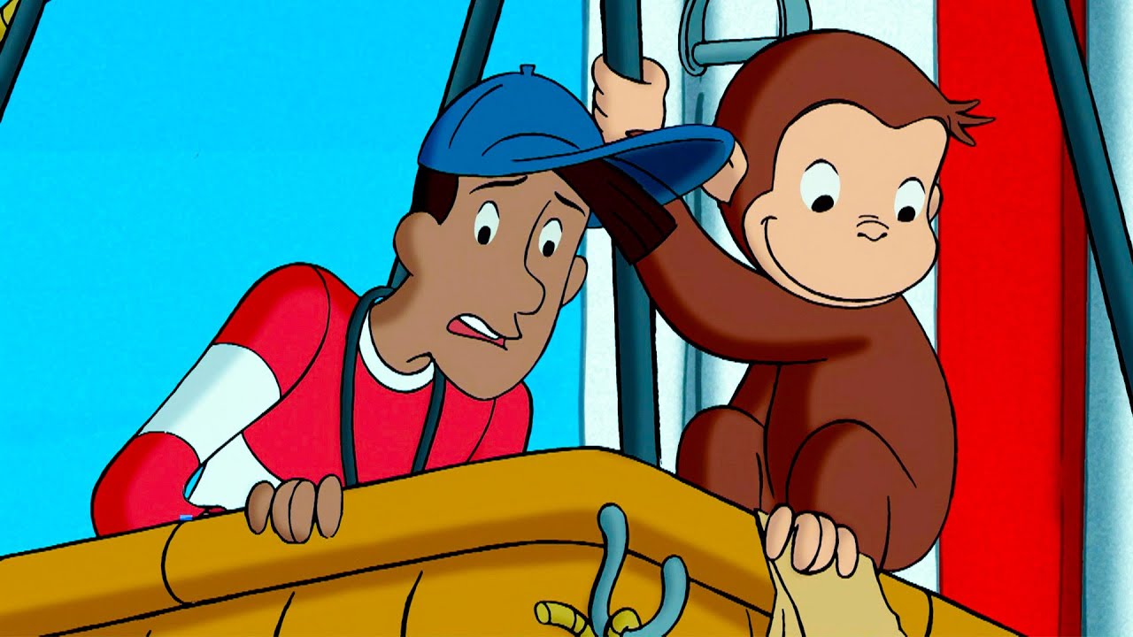 Il viaggio in mongolfiera di George! 🐵 Curioso Come George 🐵 Cartoni ...