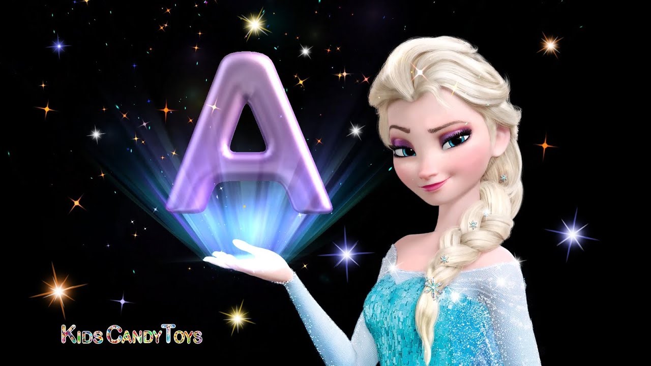 Learn ABC Letter with Elsa | Educational Video For Kids | Video ...