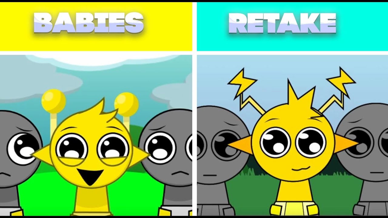 Incredibox: SPRUNKI BUT ALL BABIES vs RETAKE BUT ALL BABIES (Normal And ...