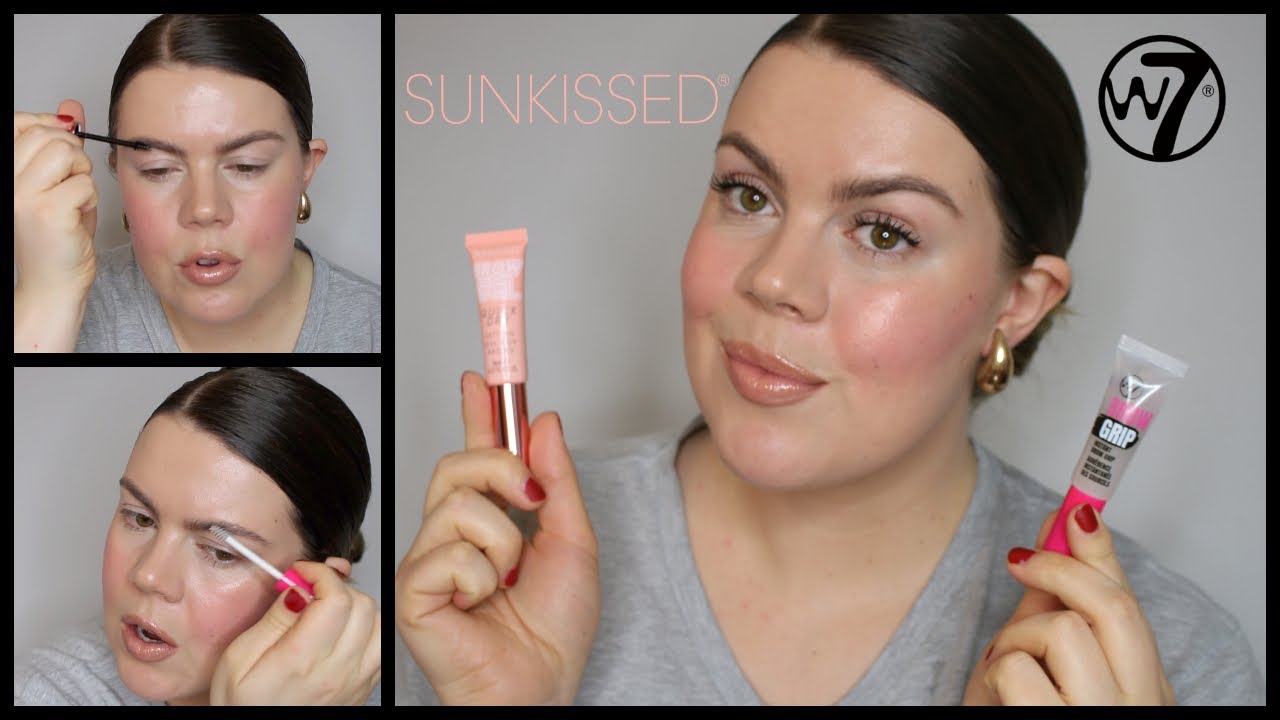 W7 Brow Grip vs. Sunkissed Brow Gel Quick Dry! Battle of the Clear Brow ...