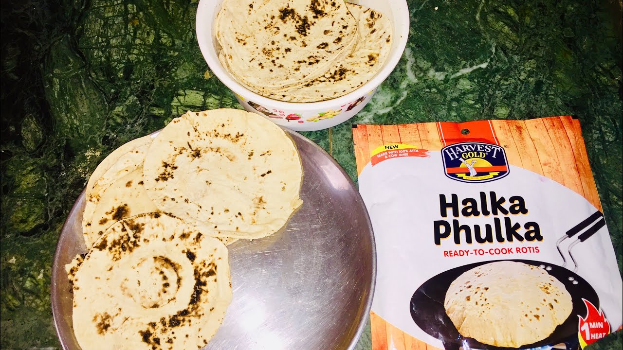 अब रोटी बनाने का झंझट ख़तम | Harvest Gold Ready Roti | Ready to eat ...