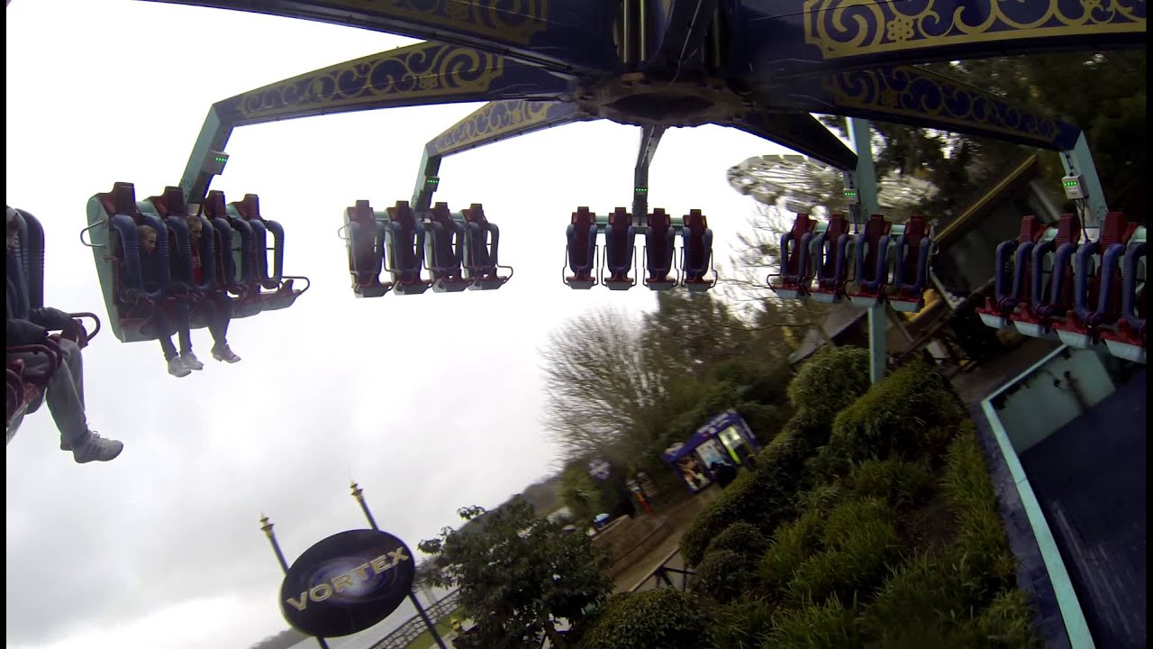Thorpe Park - Vortex on ride POV Ultra HD 2.7k - YouTube