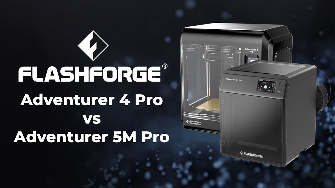 Flashforge Adventurer 4 Pro vs Flashforge Adventurer 5M Pro 3D Printer ...