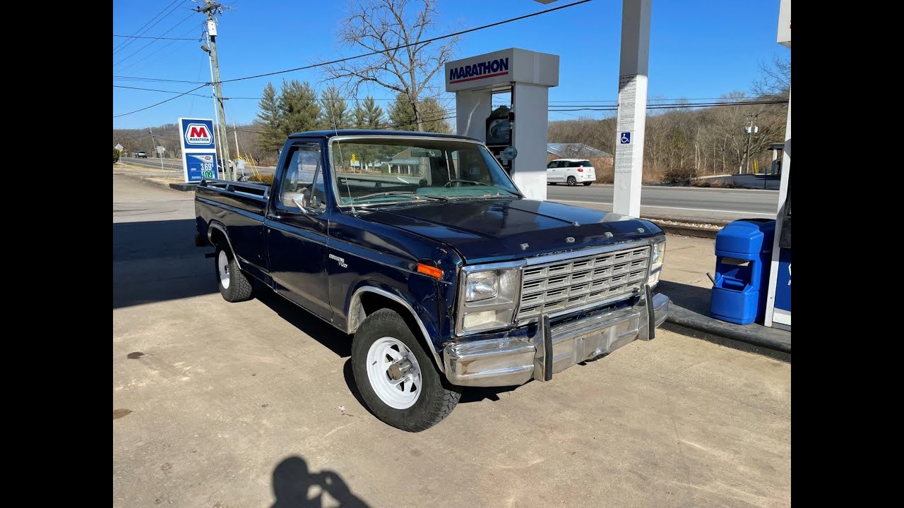 1980 F100 rescue -part 10 carburetor removal and sealing - with a nice ...