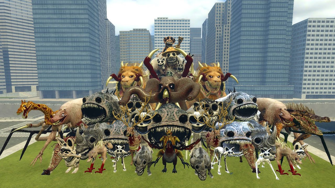 ALL NEW ALL ZOONOMALY MONSTERS VS ALL NEW ZOOCHOSIS MONSTER ANIMALS ...