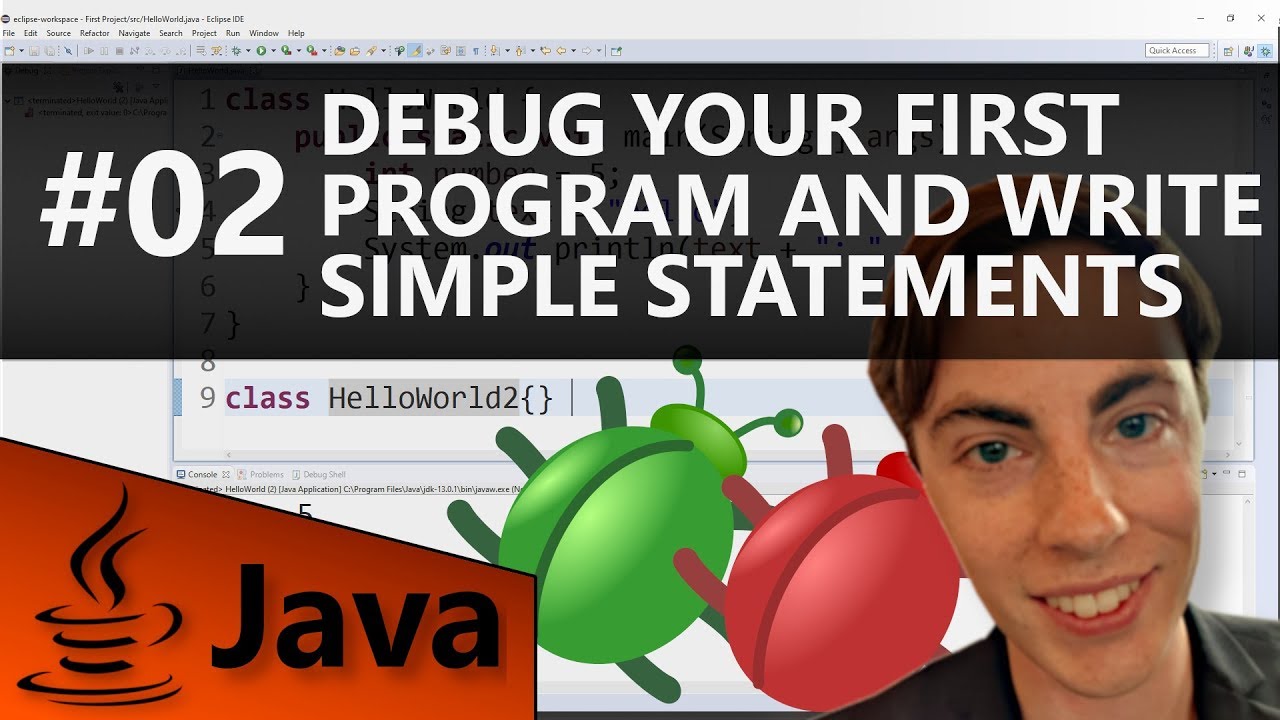 Ep 02 Java Introduction Java Beginner Tutorials Youtube