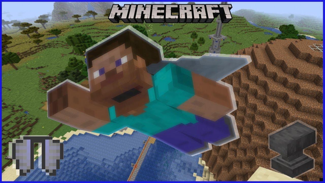 How to REPAIR the elytra on Minecraft (PS4, Xbox, PC, Switch, Mobile ...