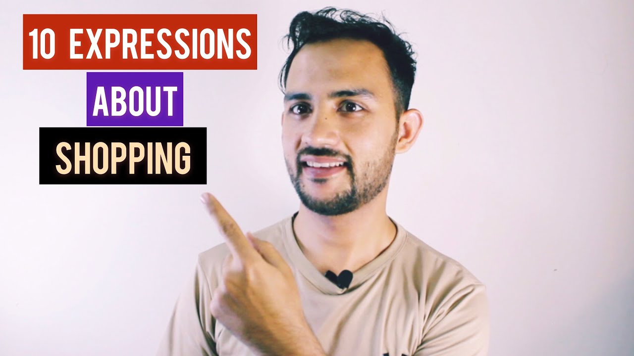 10 Expressions About Shopping! - YouTube