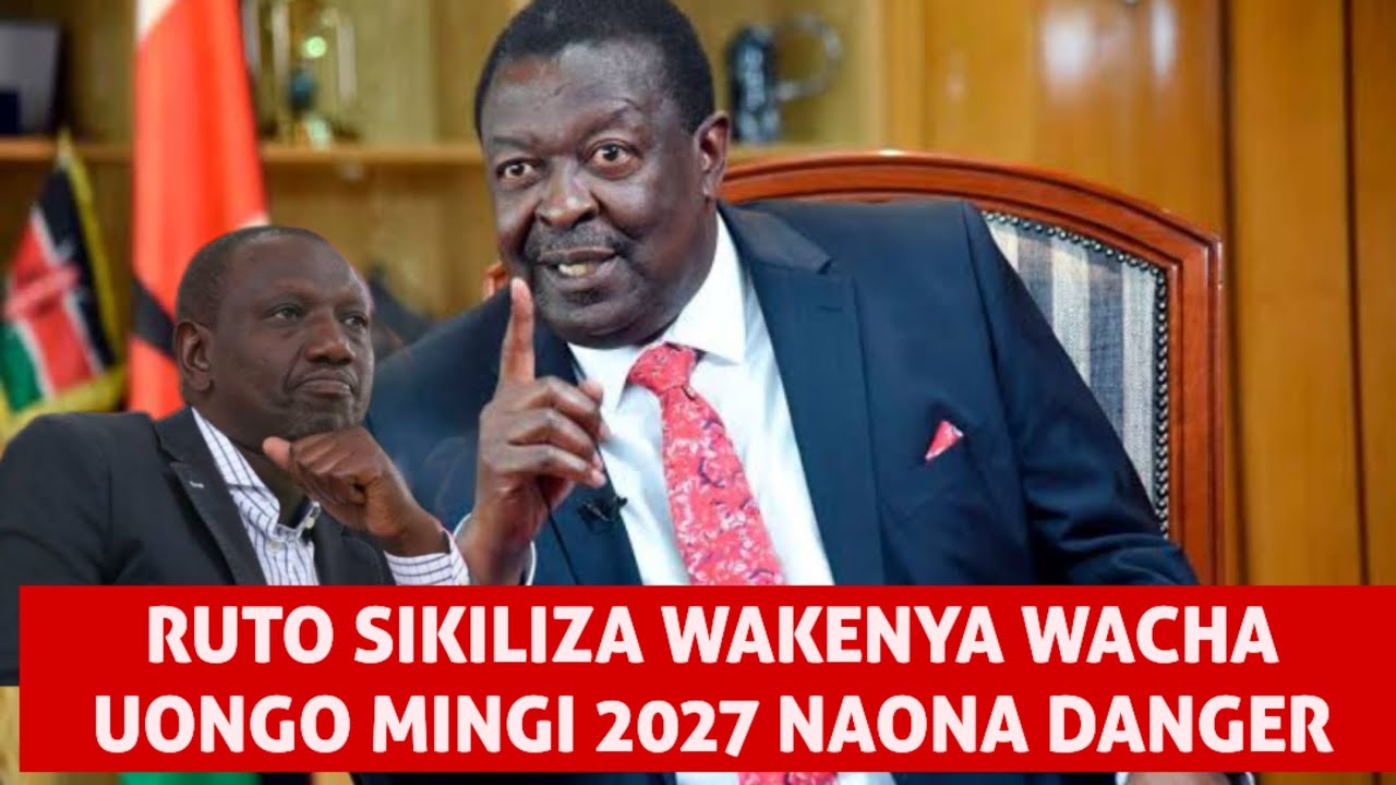 RUTO SIKILIZA WAKENYA WACHA UONGO MINGI 2027 NAONA DANGER MUDAVADI ...