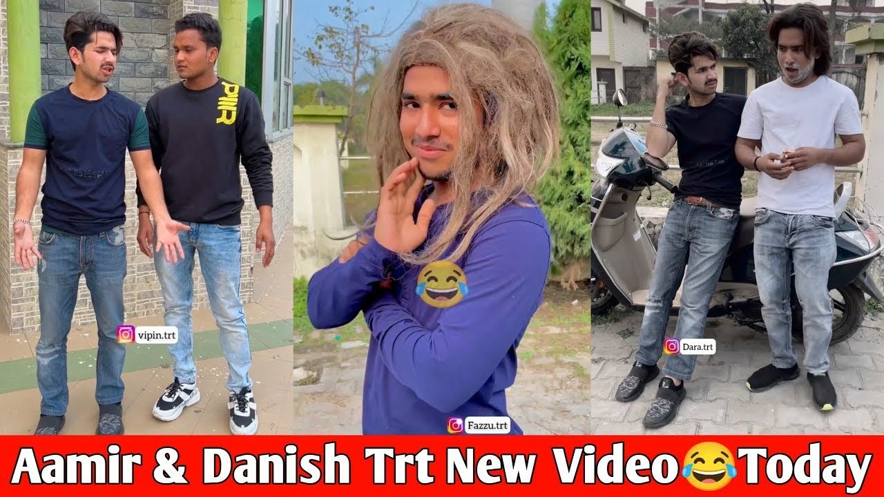 Aamir Trt New Video🤣|| Danish Comedy || Top Real Team Comedy || Amir ...