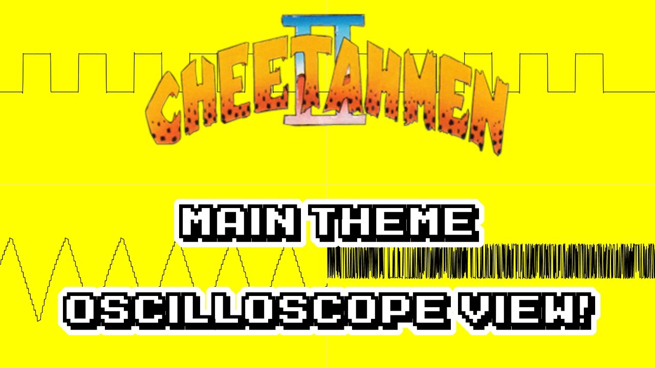 The Cheetahmen II (NES) - Main Theme - In Oscilloscope View! - YouTube