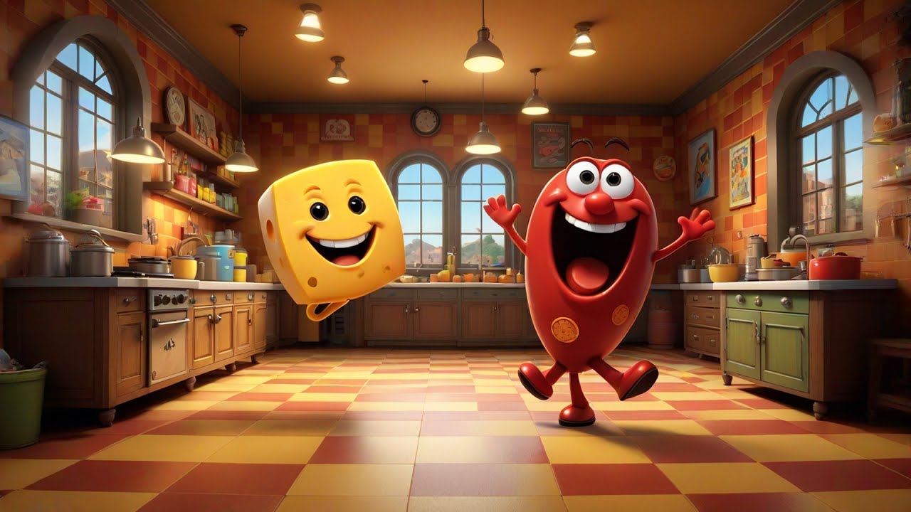 Pizza Party Dance — Cheese on the Beat! | Fun Kids Song | Sing and ...