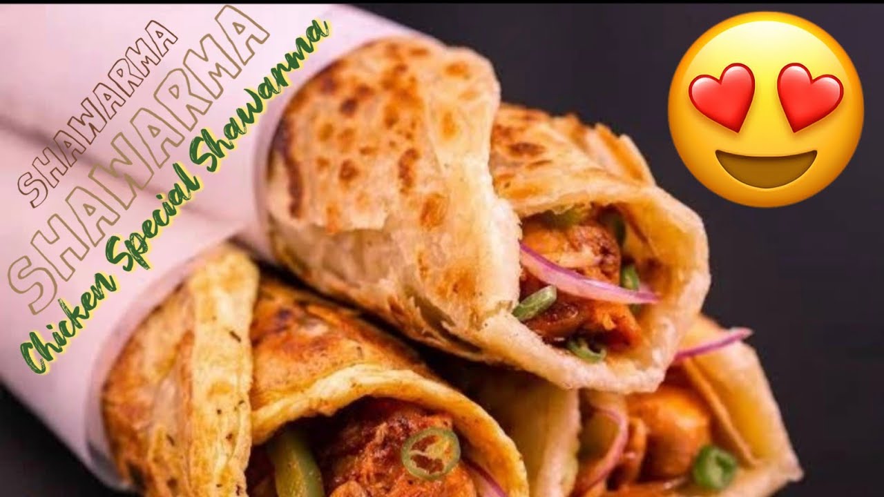 Chicken shawarma Recipe || Chicken paratha shawarma || Own Unique Style ...