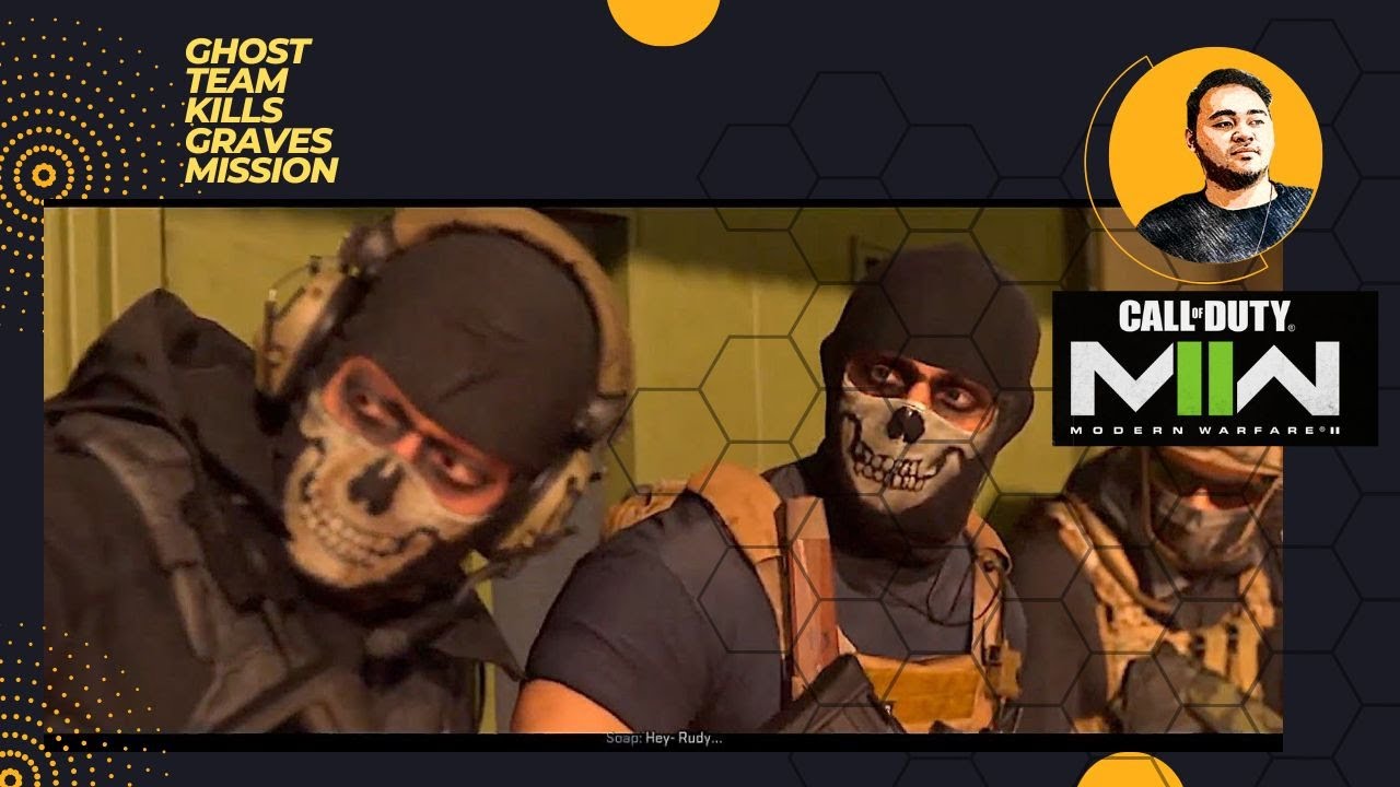 "Ghost Team" Mission - Defeating Graves PS5 Gameplay | Call of Duty ...