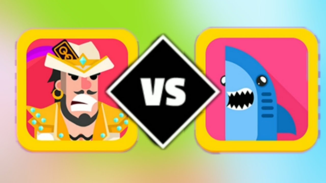 Bowmasters gameplay of Ron Gambler Eternie Vs Shark - YouTube