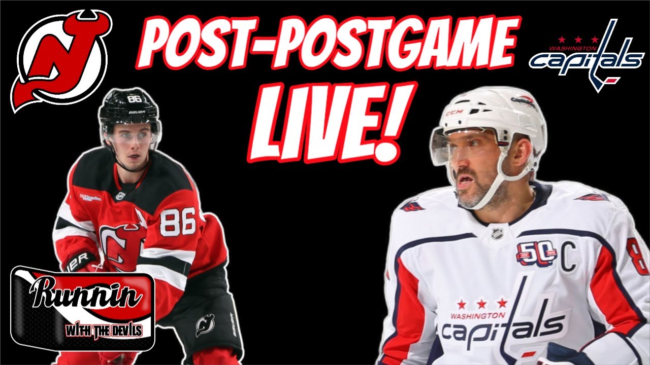 NJ Devils vs. Washington Capitals Post-Postgame LIVE! - YouTube