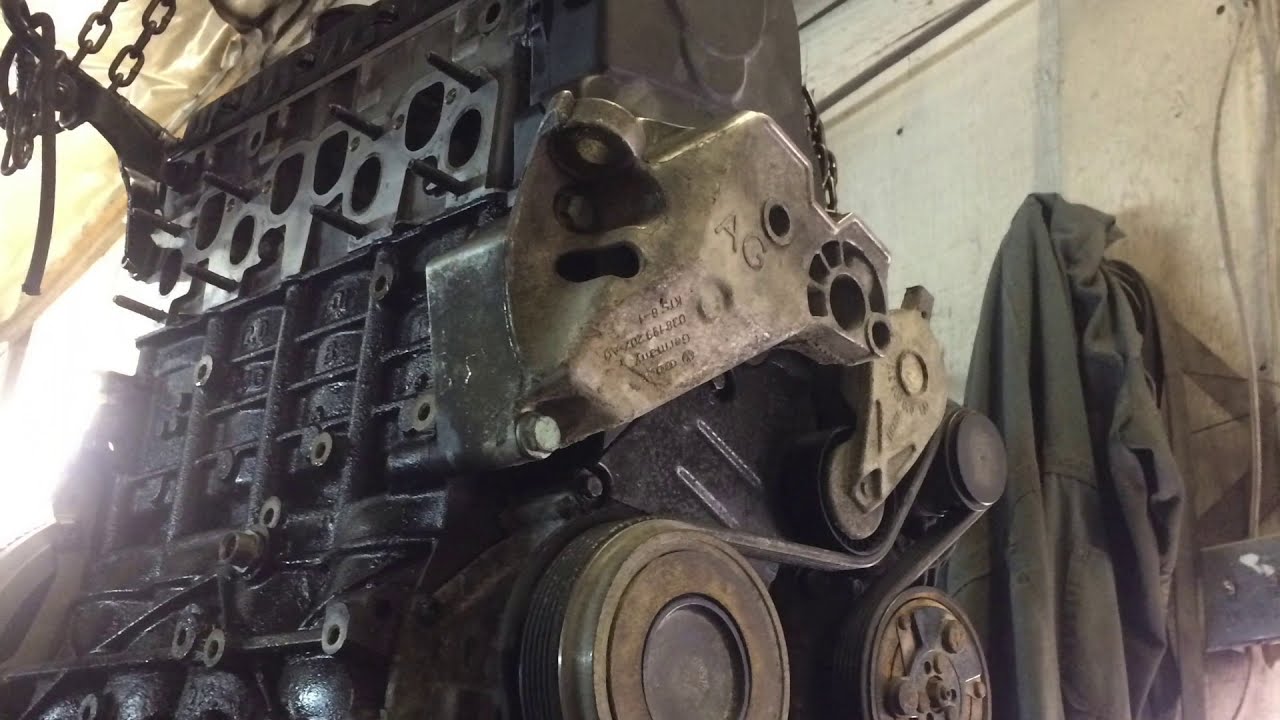 2L PD TDI swap MK4 - YouTube