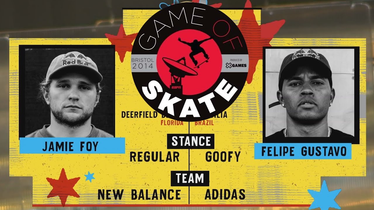 Jamie Fy VS Felipe Gustavo GAME OF SKATE - YouTube