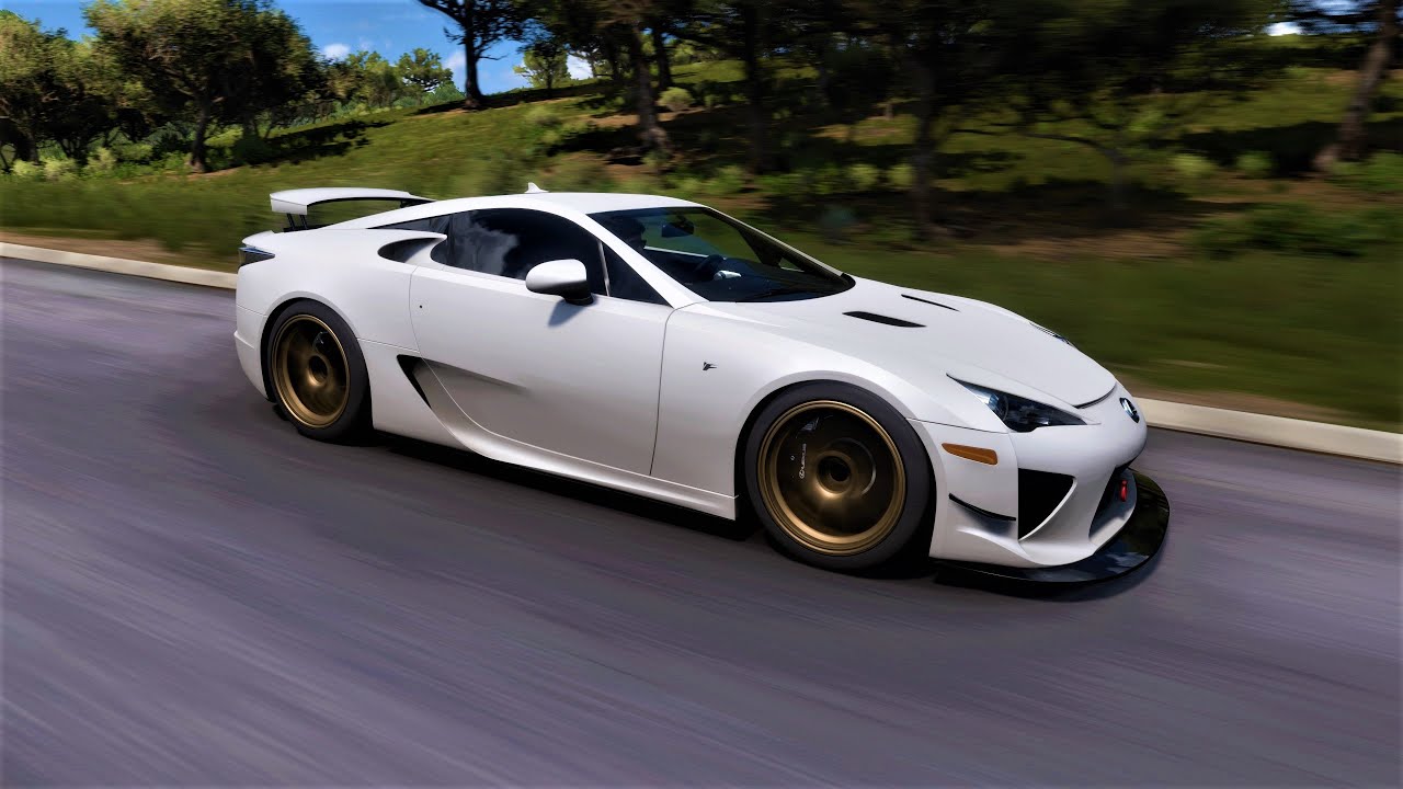 Forza Horizon 5 - 2010 Lexus LFA - Customize and Drive - YouTube