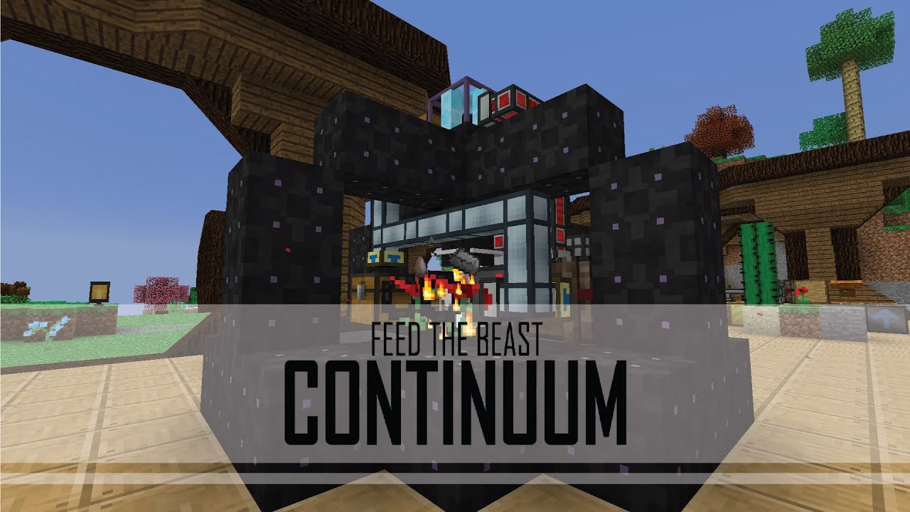 [BETA] FTB Continuum - 17 - VOID ORE MINER WITH BEES - YouTube