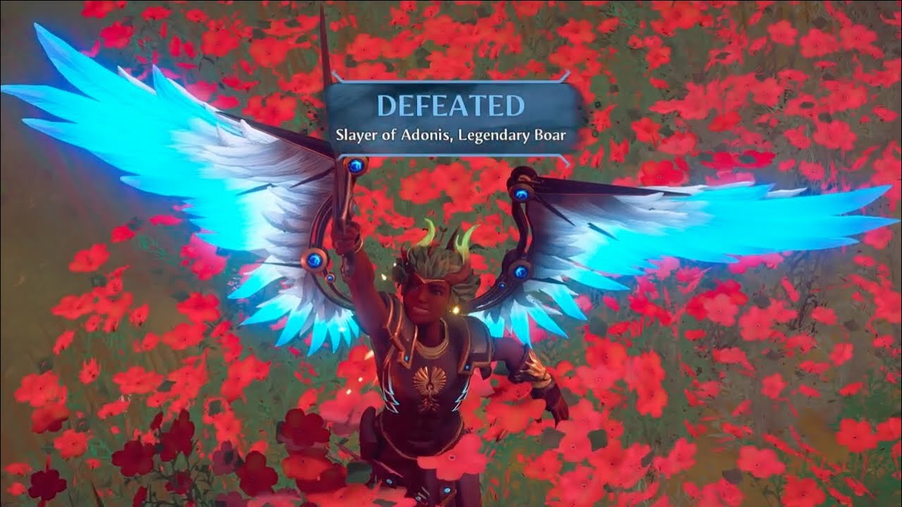 Immortals Fenyx Rising - Slayer of Adonis, Legendary Boar Boss Fight ...