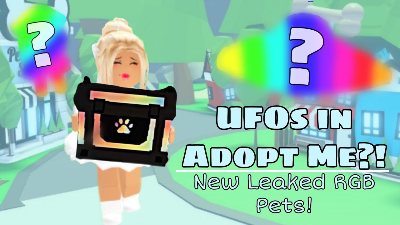 UFOs in Adopt Me!? *New Leaked Pets!* Task Board Update! - YouTube