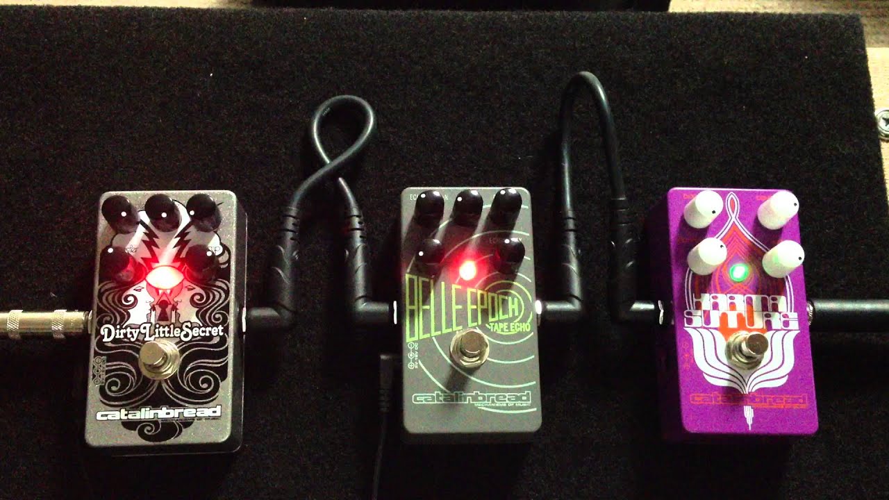 CATALINBREAD PEDAL STACK UP - YouTube