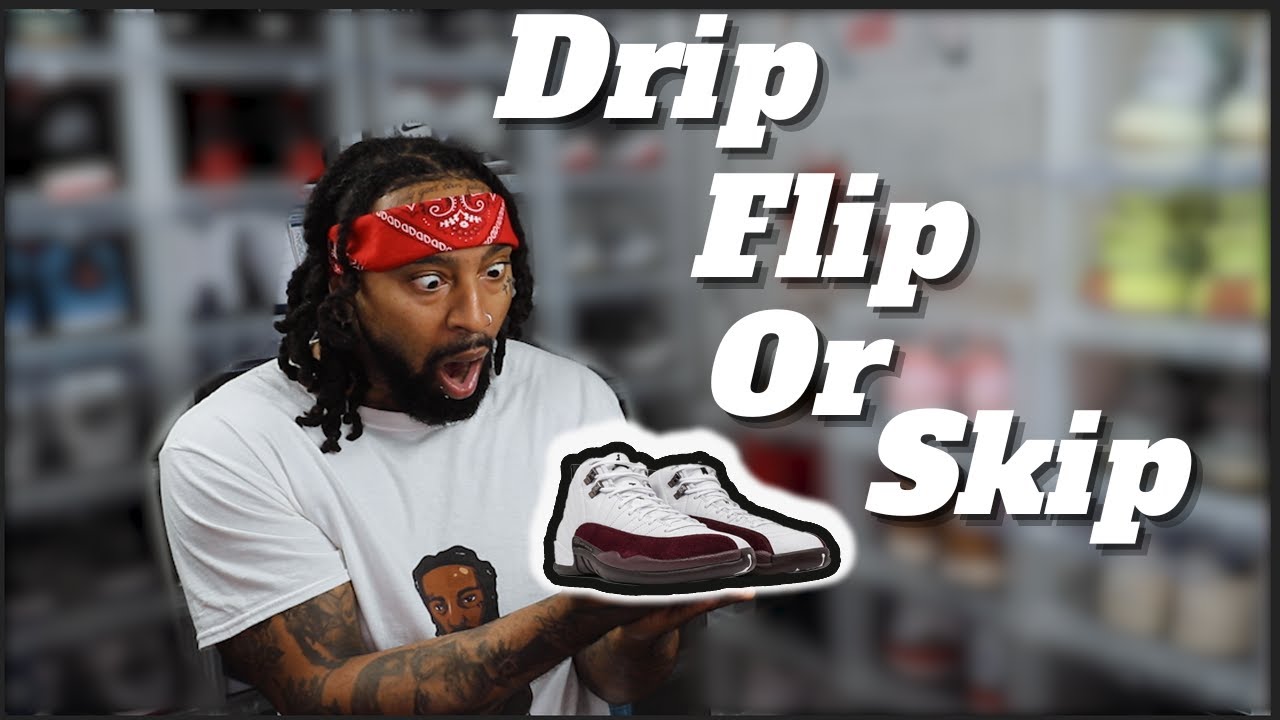 Air Jordan 12 Retro A Ma Maniére White (W) | Drip Flip Or Skip - YouTube