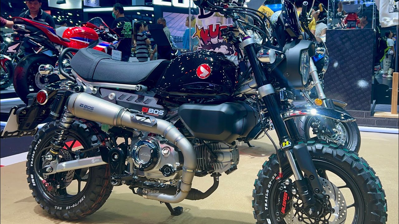 Honda Monkey 125 Custom - YouTube