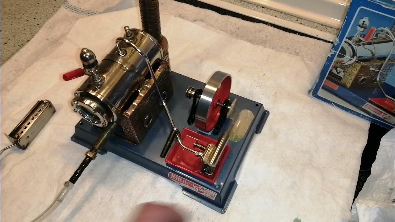 Dampfmaschine Wilesco Modell D6 mit Regelventil Umbau - YouTube