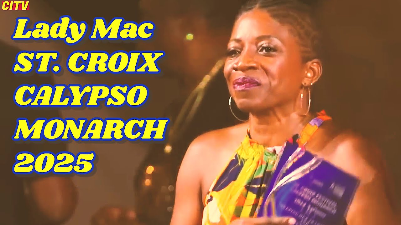 Lady Mac's Electrifying Calypso Performance in St. Croix - YouTube