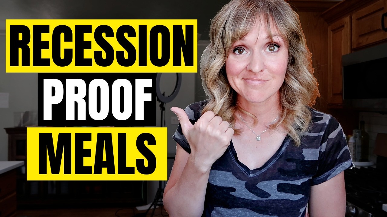 The SECRET to Recession Proof Meals On A Budget | Prepper Pantry ...