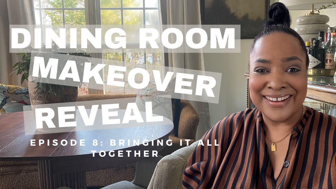 Dining Room Makeover Reveal - YouTube