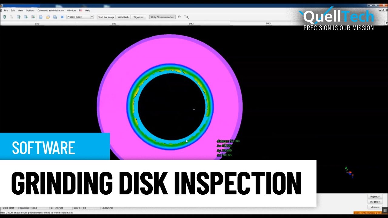 3D Grinding Disk Inspection - YouTube