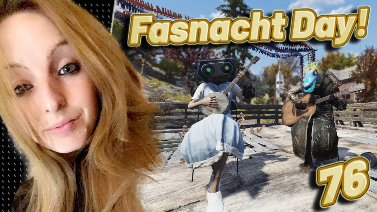 🔴 Fallout 76: Fasnacht Day with the Ranch Fam!🎭 Come Hangout! 🩷 - YouTube