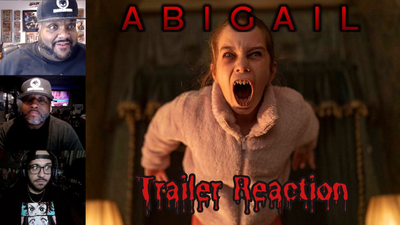 SHE LIKES TO PLAY WITH HER FOOD 😨 | Abigail | Official Trailer Reaction ...