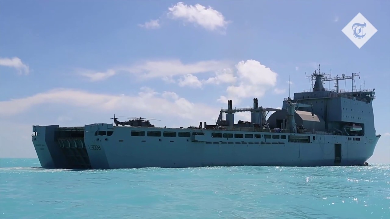 British Royal Navy delivers aid after Hurricane Dorian strikes Bahamas ...
