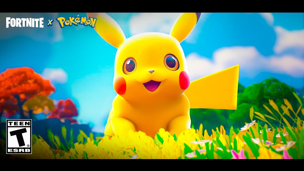 ¡REVELADO! Nuevo TEASER TRAILER **POKEMON** PIKACHU en Fortnite! *todo ...