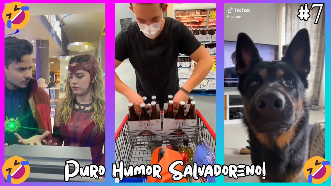 🇸🇻PURO HUMOR SV!🇸🇻#7🤣HUMOR SV😂VIRALES TIKTOK😂VIRALES SALVADOREÑOS🤣MEMES SV🤣 - YouTube