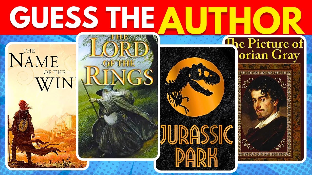 Can You Guess the Author by Their Bestseller? 📚 Test Your Literary ...