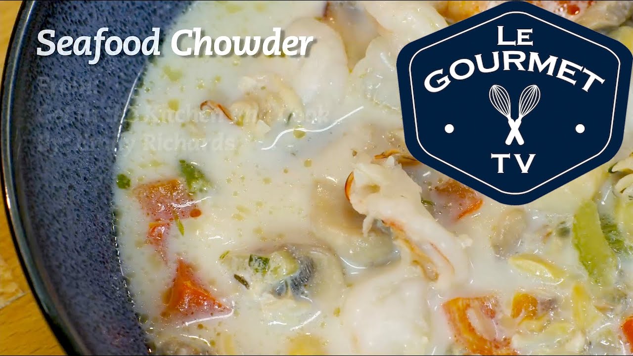🔵 Fast Seafood Chowder Recipe - YouTube