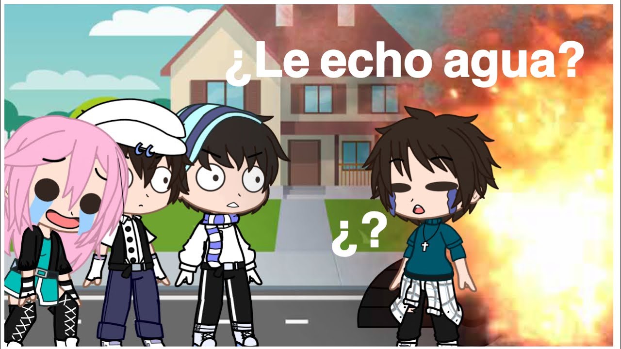 ¿Le eche agua? / Meme / gacha club - YouTube