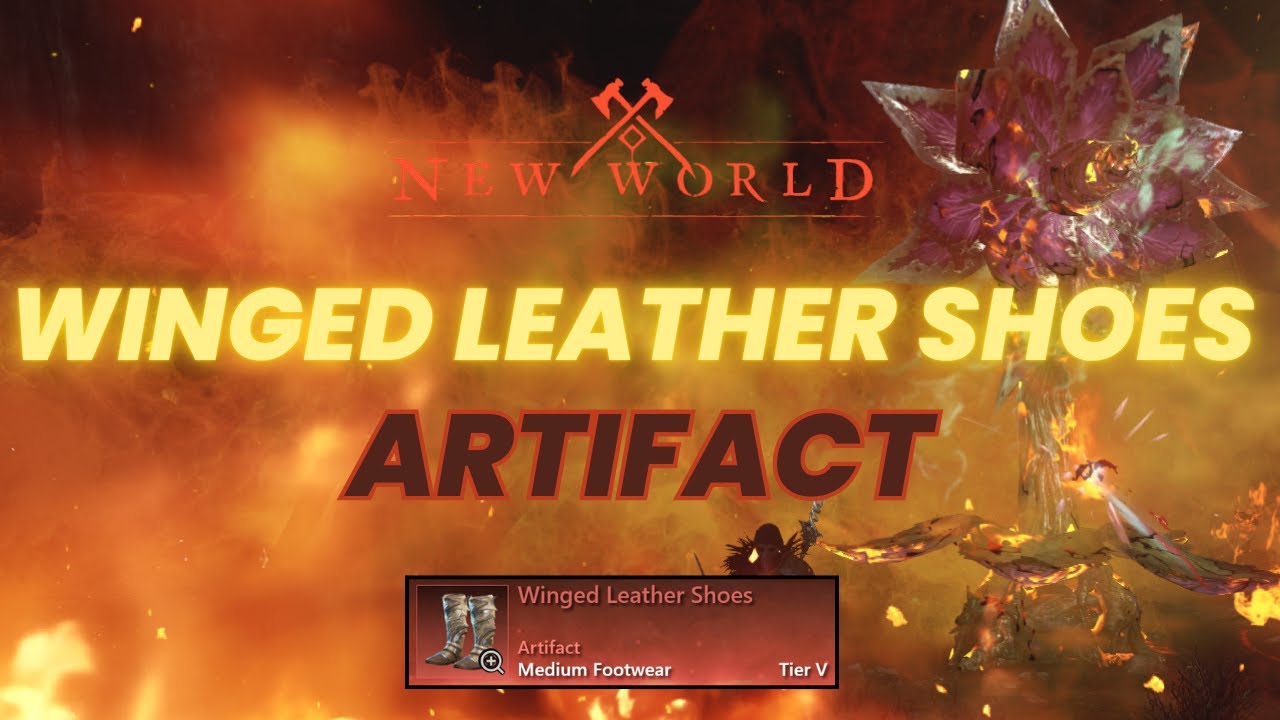 | NEW WORLD | WINGED LEATHER SHOES | ARTIFACT | GUIDE | - YouTube
