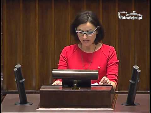 Kamila Gasiuk Pihowicz - wystąpienie z 29 stycznia 2016 r.