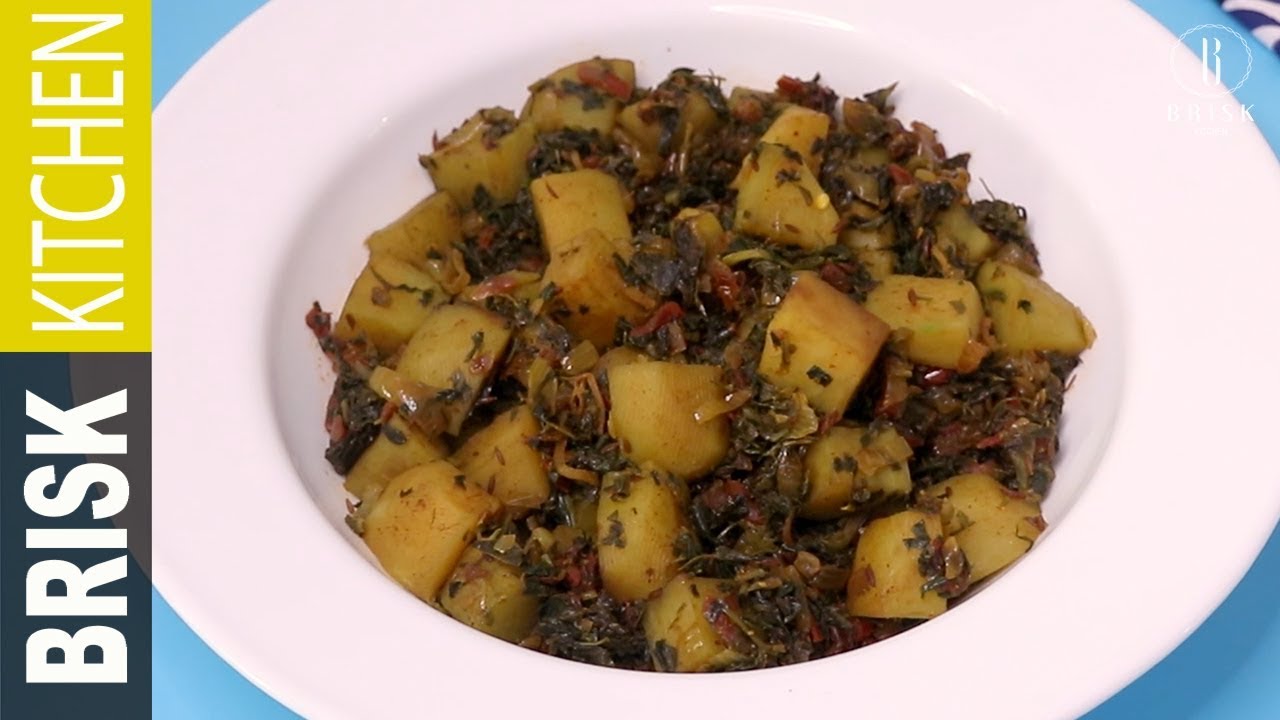 ALOO METHI | Indian Potato and Fenugreek Curry | Aloo Methi Sabzi ...