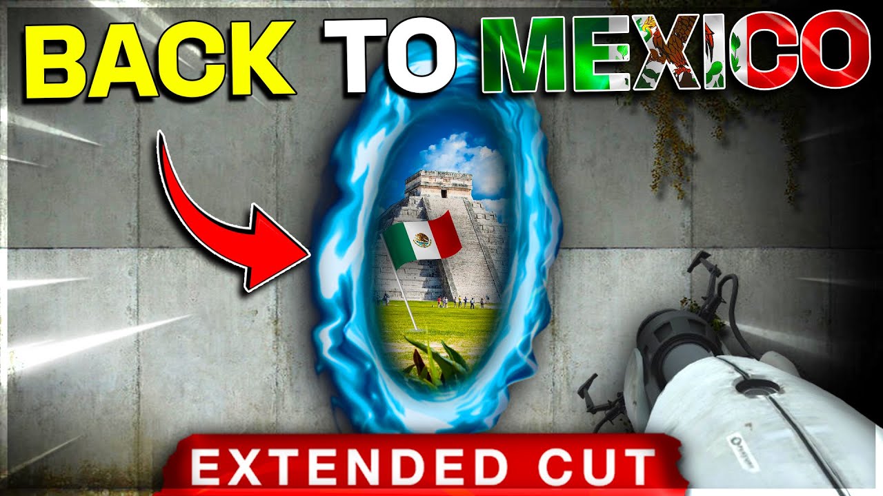 Opening a portal to Mexico and getting myself some tacos! (Portal RTX ...