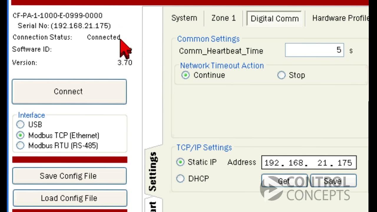 Modbus TCP Setup FUSION SCR Power Controller Tutorial 03 - YouTube