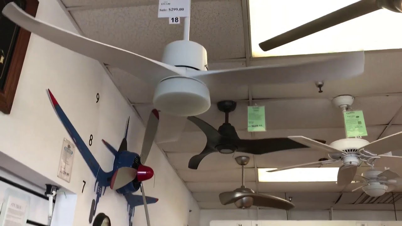 54" Hunter Symphony Ceiling Fan - YouTube