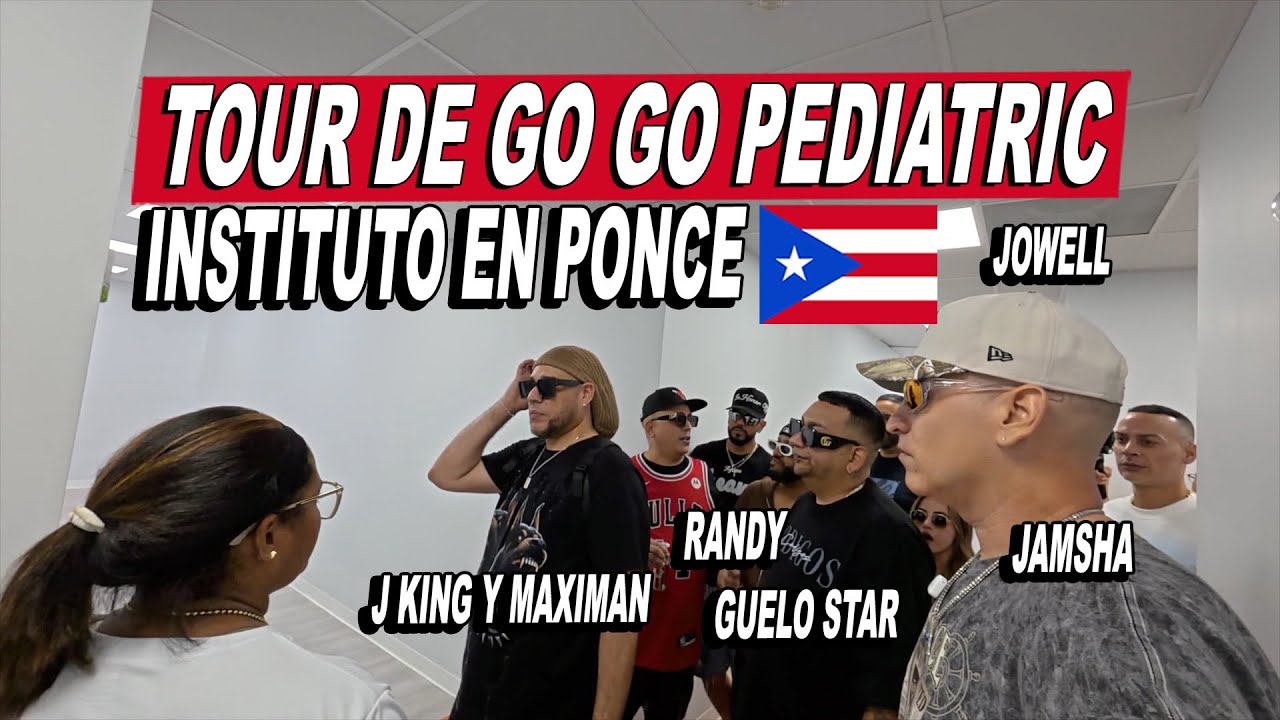 Tour De Go Go Pediatric Instituto En Ponce Con Jamsha - Randy - Guelo ...