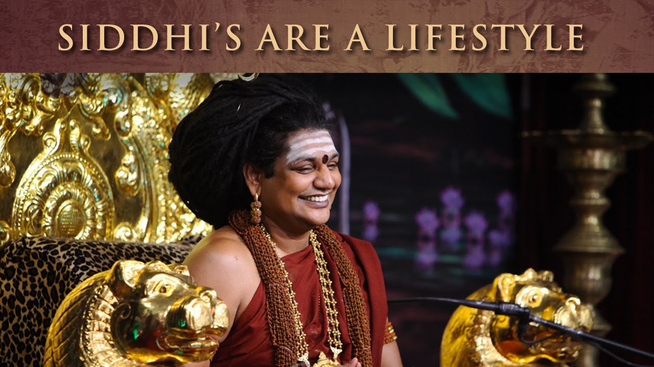 Siddhis (Spiritual Powers) are a Lifestyle for us - YouTube